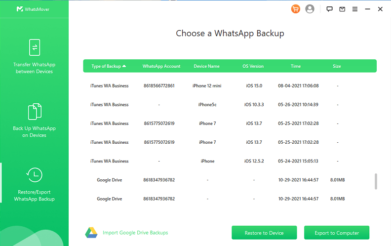 Full Guide How To Import WhatsApp Chat To PC Phones