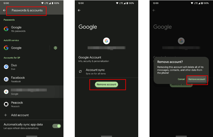How To Remove Google Account From Android Phone In 2023