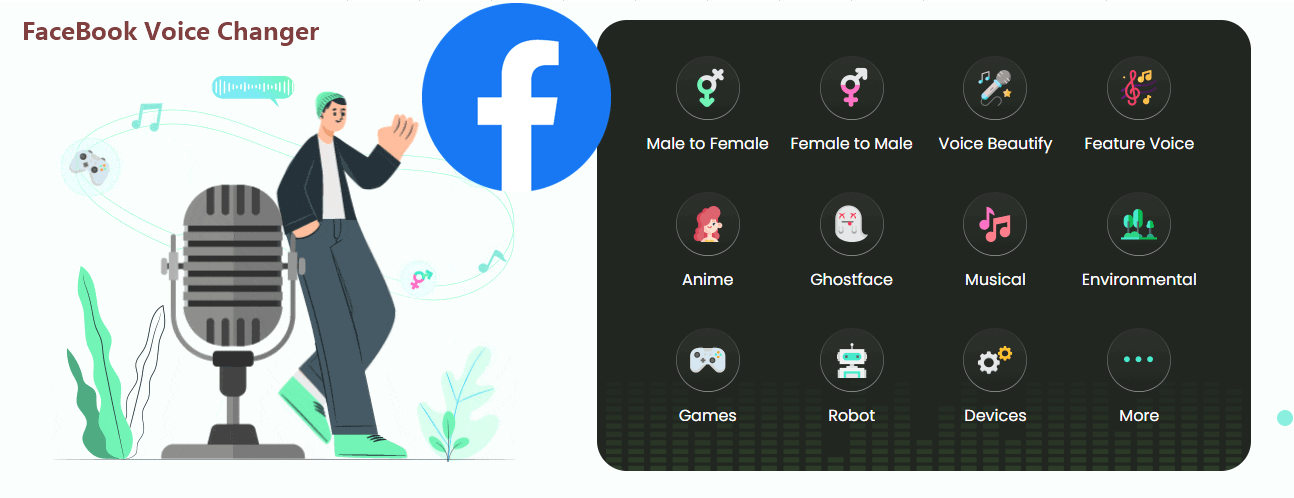 2023 Top 3 Voice Changers For Facebook